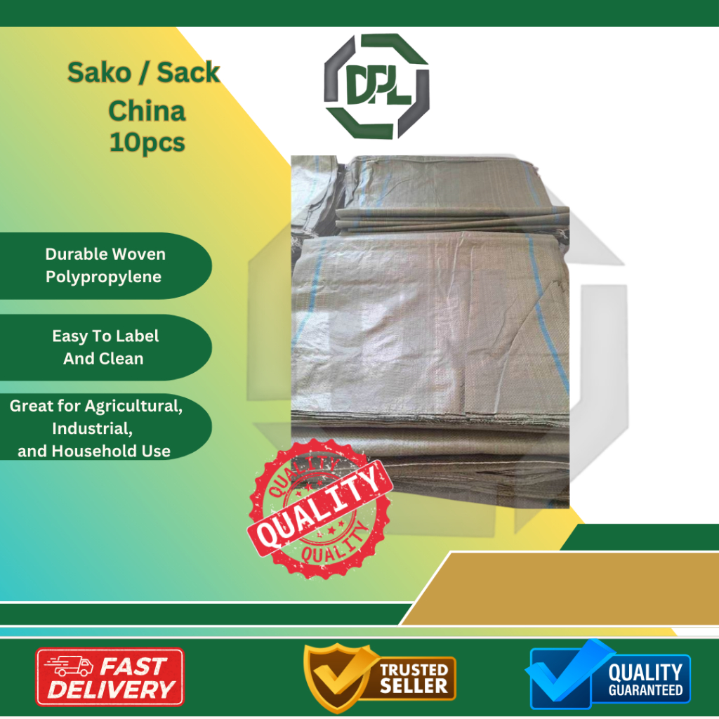 DPL 50pcs Sako / Sack China ( Brand New ) Up to 60 Kg Kilo Ordinary ...