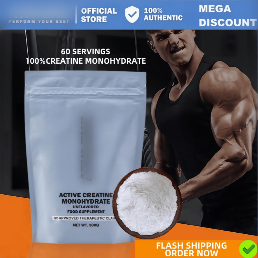 Active Creatine Monohydrate For Muscle Growth Muscle Power Muscle ...