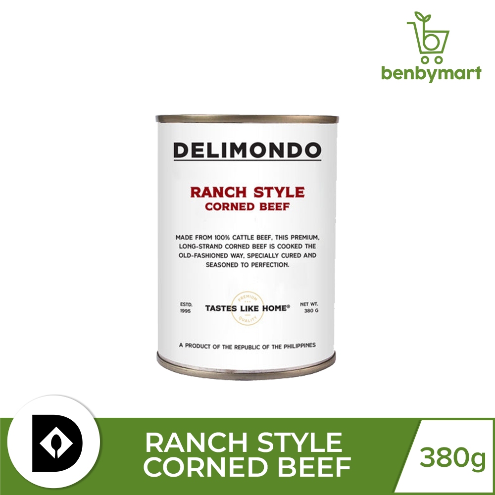 Delimondo Ranch Style Corned Beef 380 g | Shopee Philippines