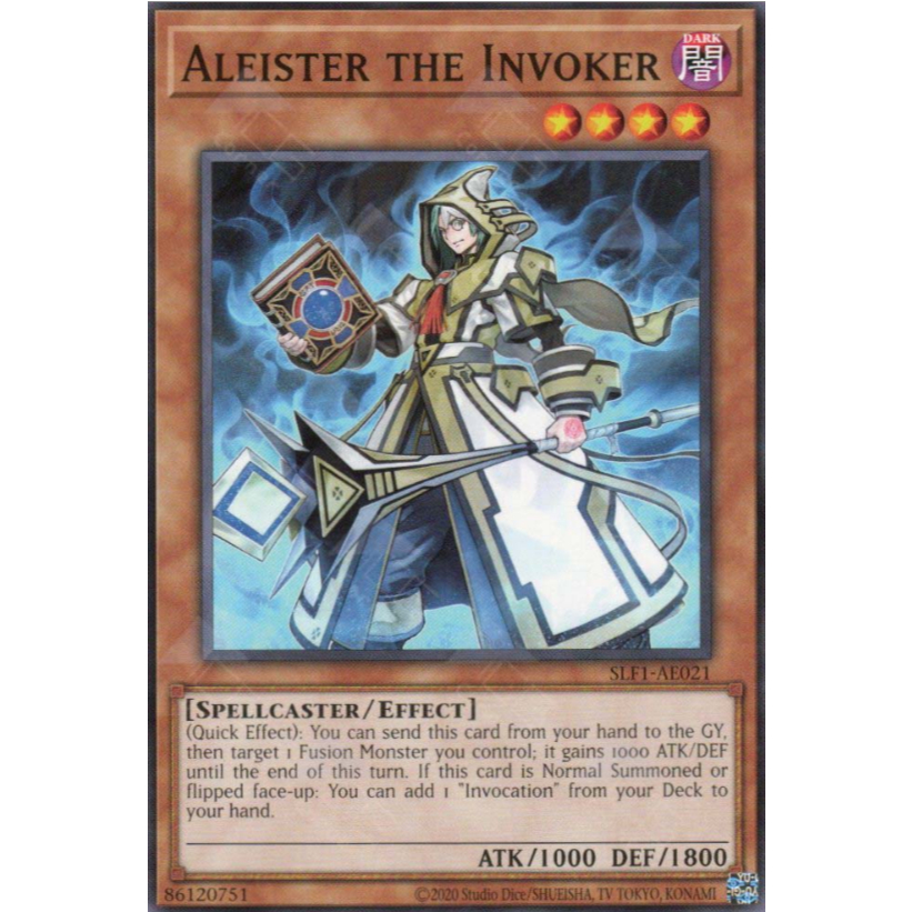 SLF1-AE021 Aleister the Invoker YUGIOH CARD | Shopee Philippines