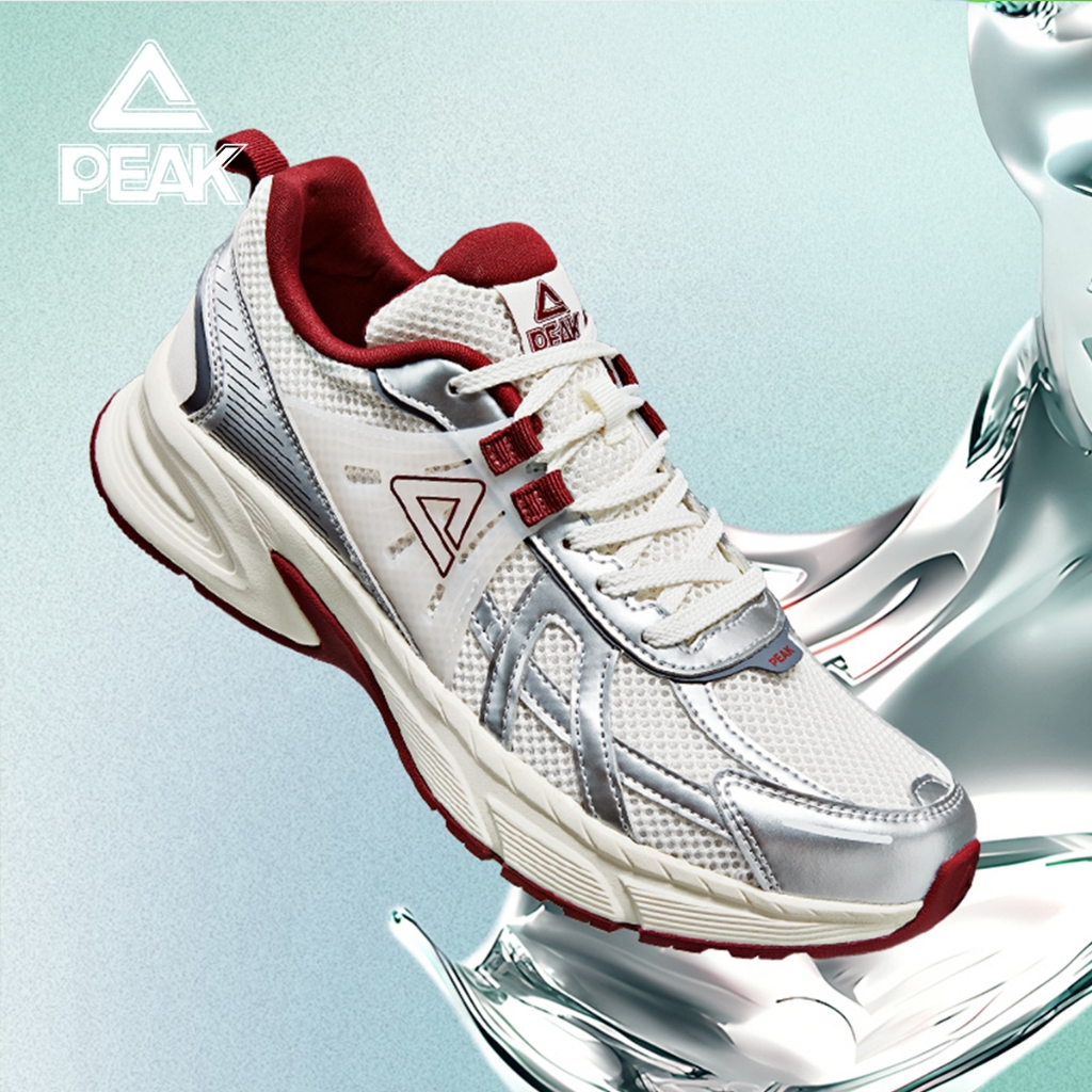 PEAK Women's P2K Retro Running Shoes DH520148 | Shopee Philippines