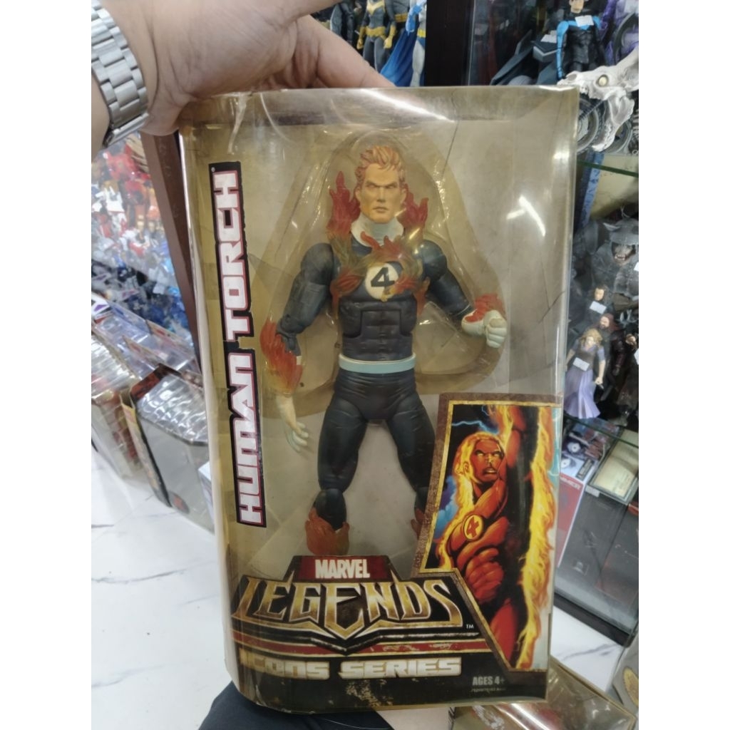 Hasbro Marvel Legends Icons 1/6 scale Human Torch | Shopee Philippines