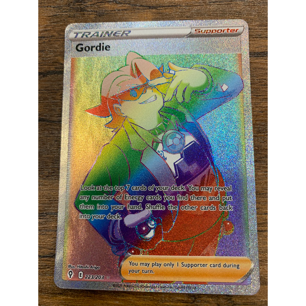 Gordie (223/203) secret rare | Shopee Philippines