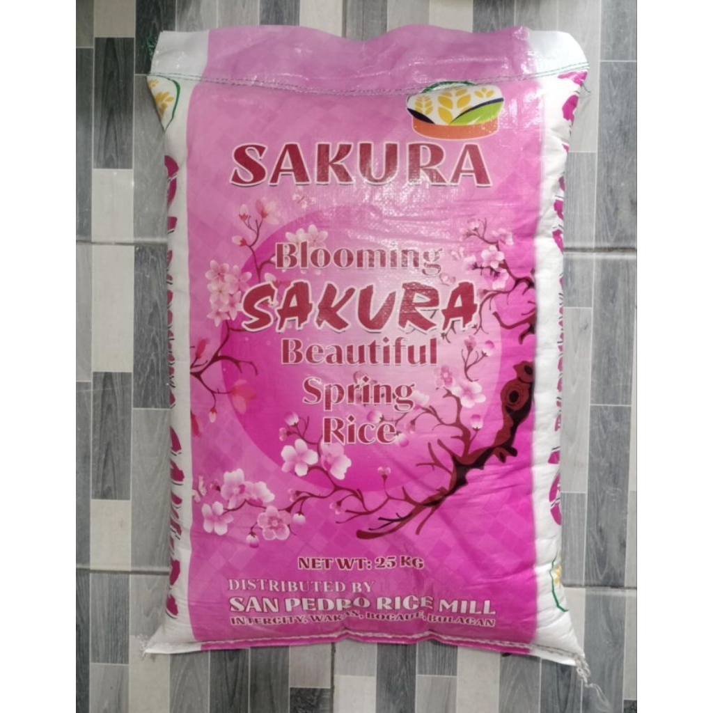 Sakura Japanese rice 25kg | Shopee Philippines
