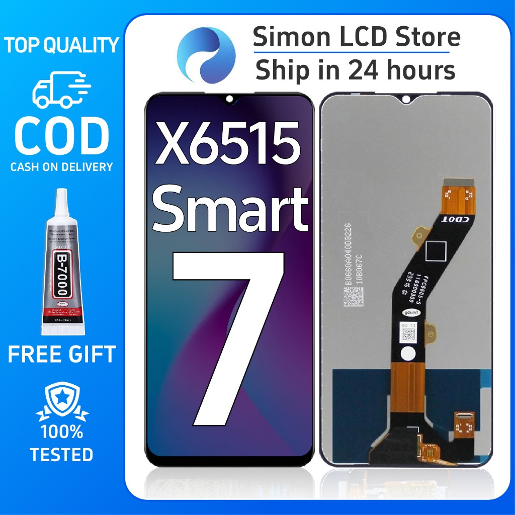 【Tested】LCD For INFINIX X6515 / SMART 7 / INFINIX HOT 30i set full ...