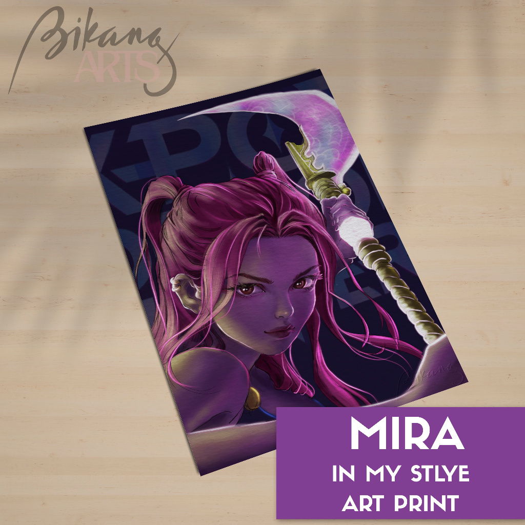 MIRA - ART PRINT - Kpop Demon Hunters In my Style Fanart | Shopee ...