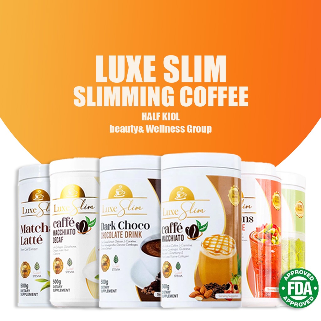 LUXE SLIM Half Kilo Beauty Juice Caffe (Caffe Macchiato, Dark Choco ...