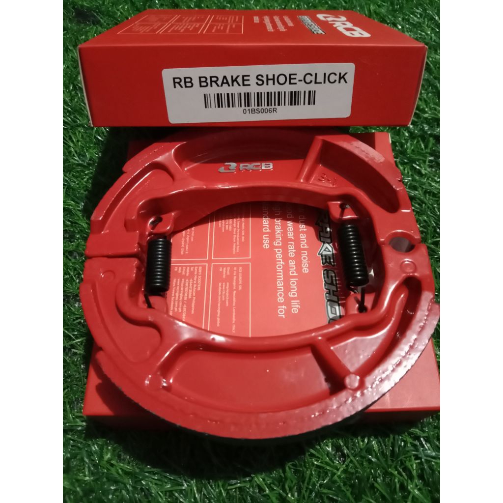 RCB BRAKE SHOE ALL Mio/Aerox/Click/Ytx/FZ 16/Sz/Vega/M3/Sight (Original ...