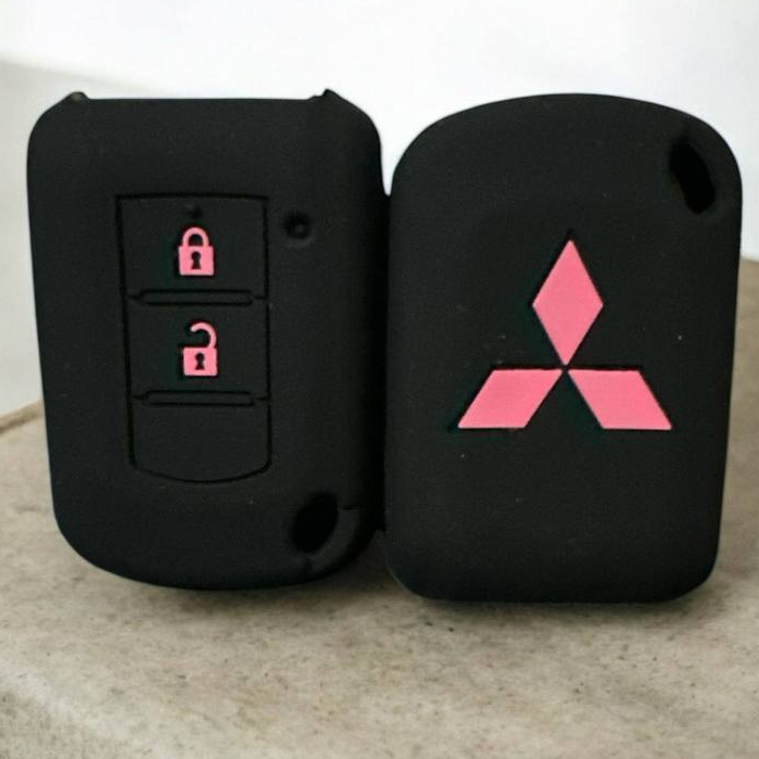 Silicone Car Key Cover for Mitsubishi Xpander GLX, Montero GLX, Mirage ...