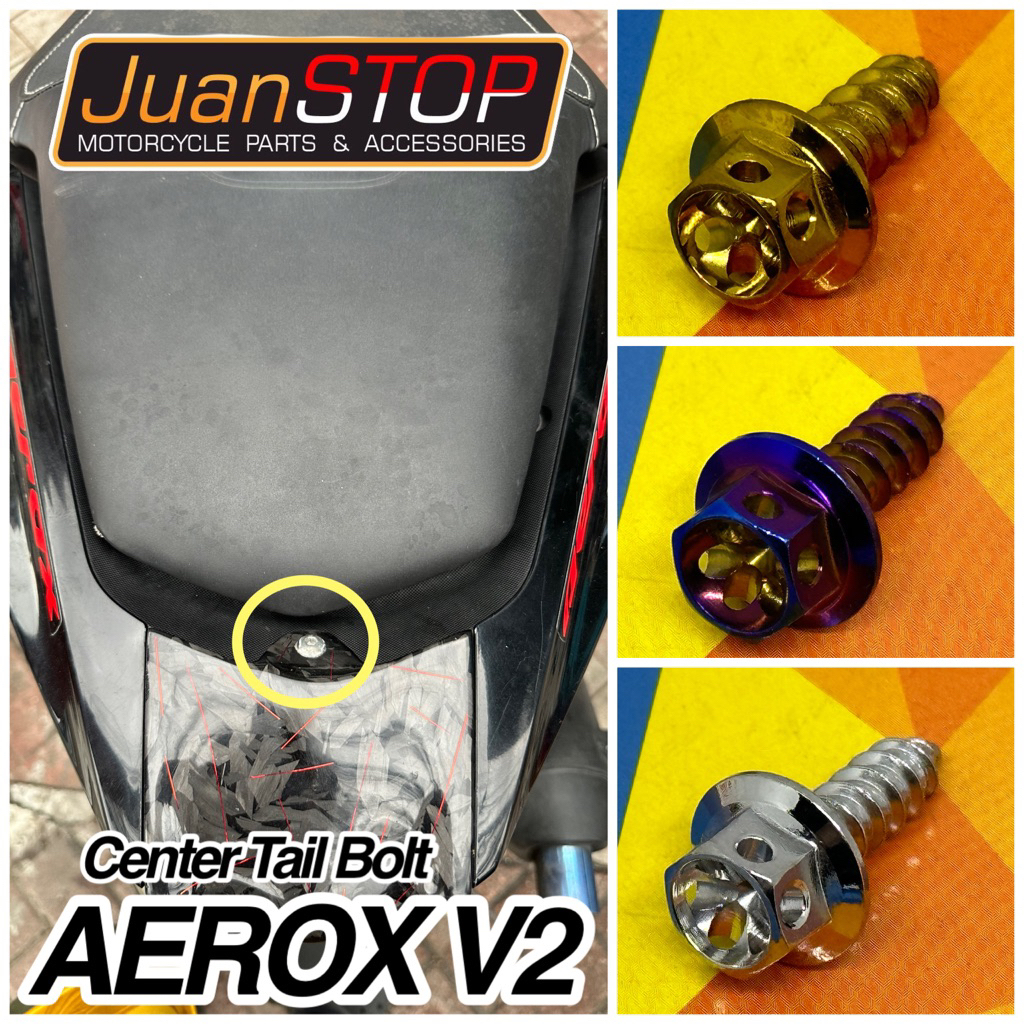 AeroxV2 Rear fairing bolts (1pc only) | Shopee Philippines