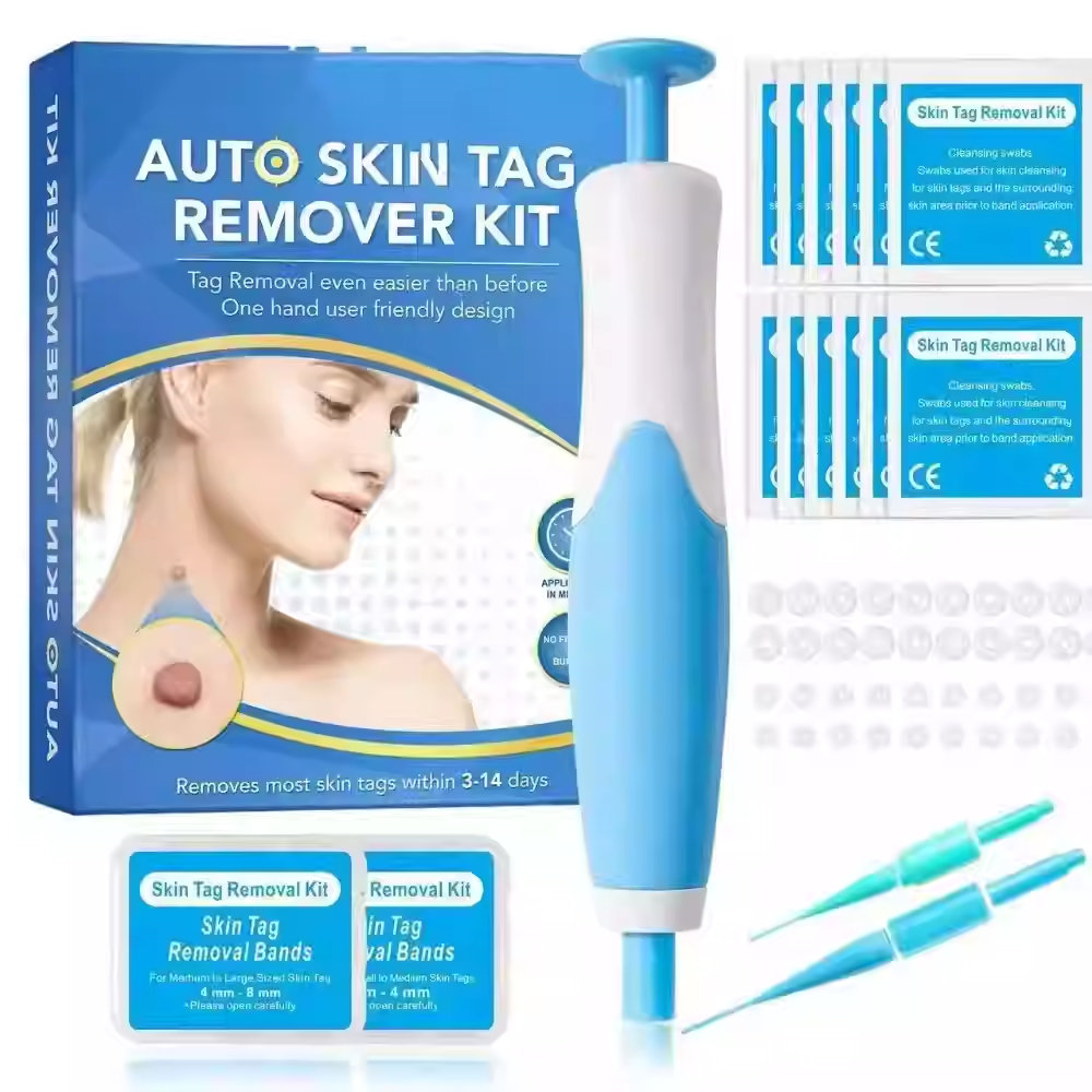 MELEDE 2 IN1 Skin Tag Mole Wart Removal Kit Micro Skin Tag Remover ...