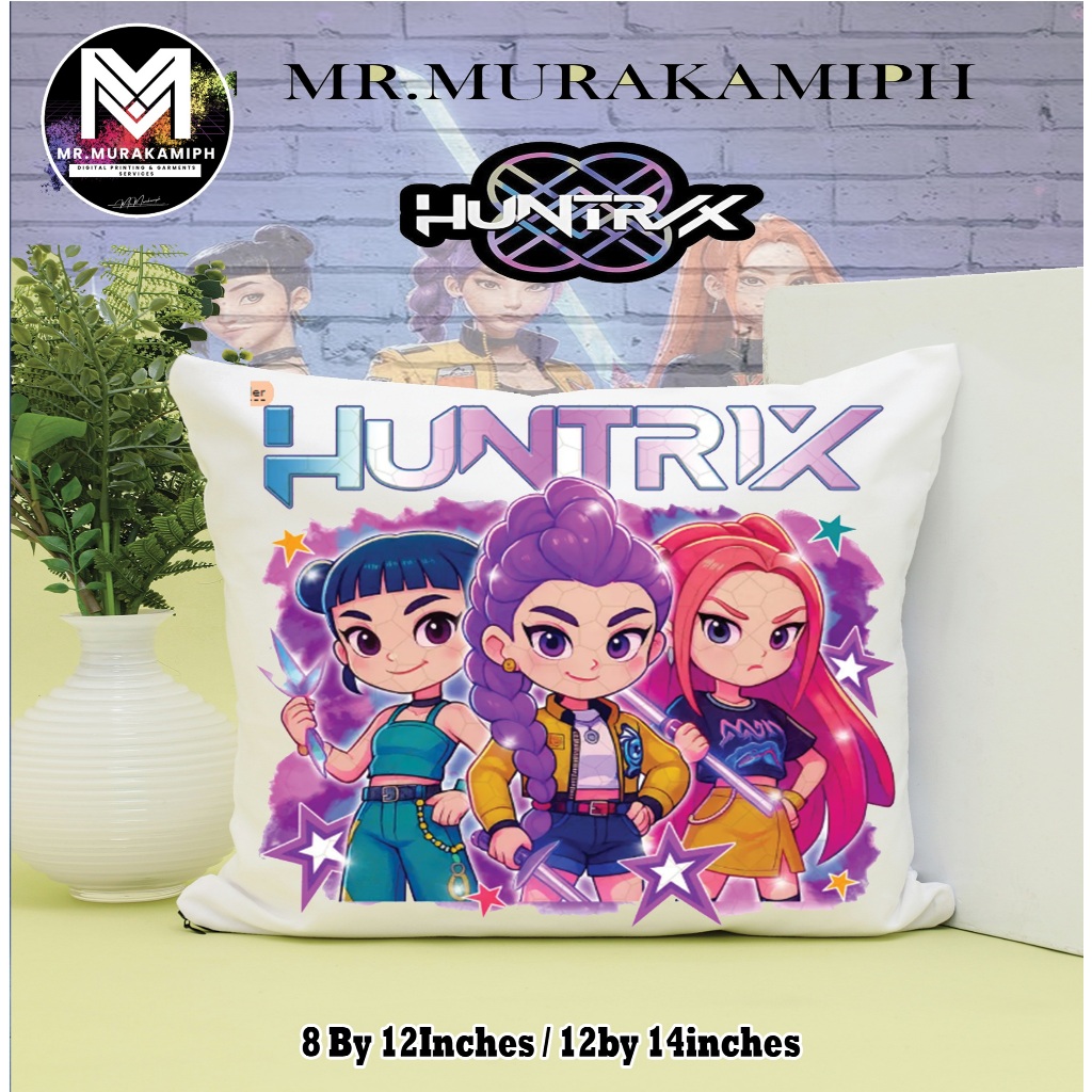 Huntrix Kpop Sublimated Pillows With FREE Stickers | Shopee Philippines