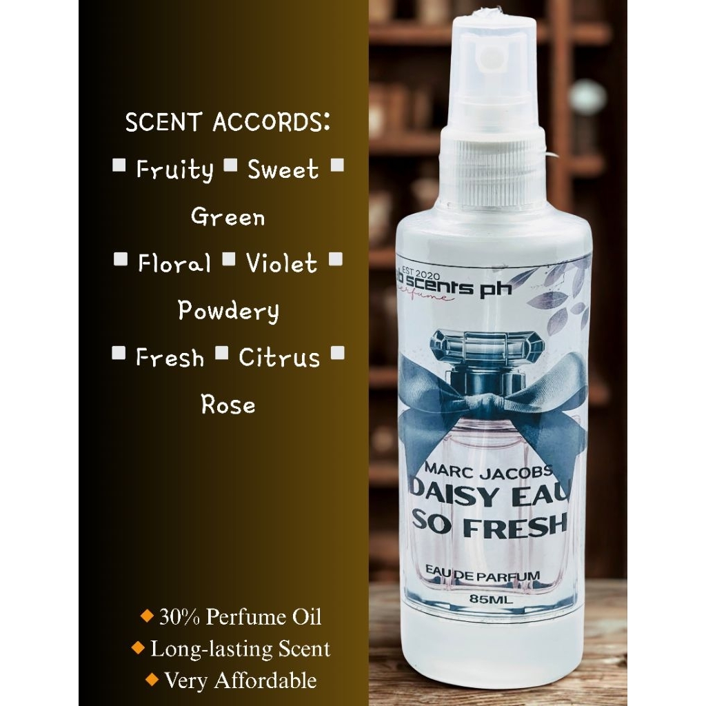 FabScents PH Inspired Scent Oilbased Perfume - Daisy Eau So Fresh 85ml ...