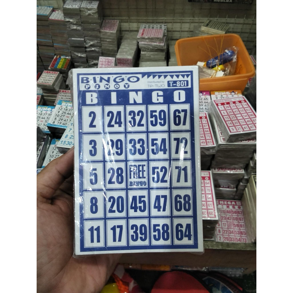 Bingo Card Bingo Pi*oy | Shopee Philippines