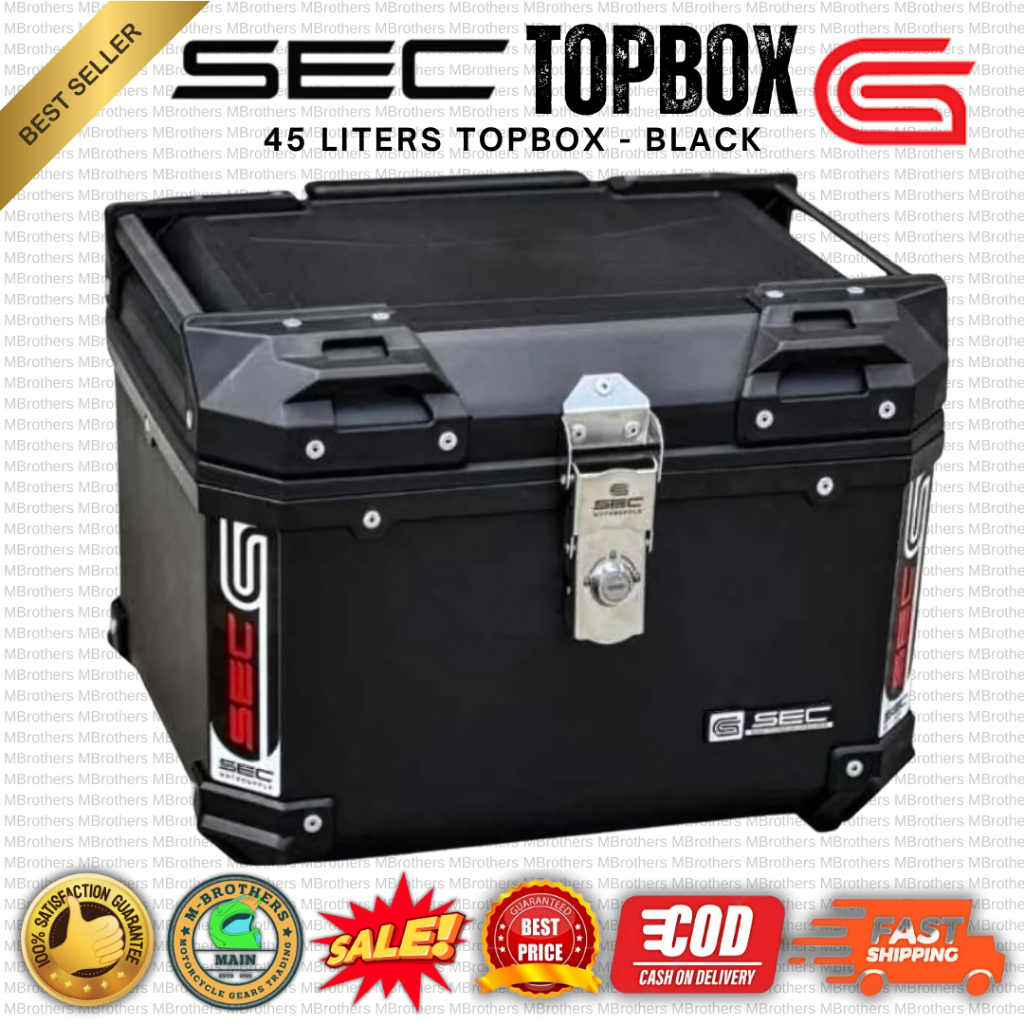 Shop sec top box 45 liters for Sale on Shopee Philippines