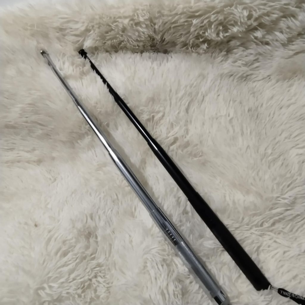 Expandable Stick Big&Small Black/Silver, Police | Shopee Philippines