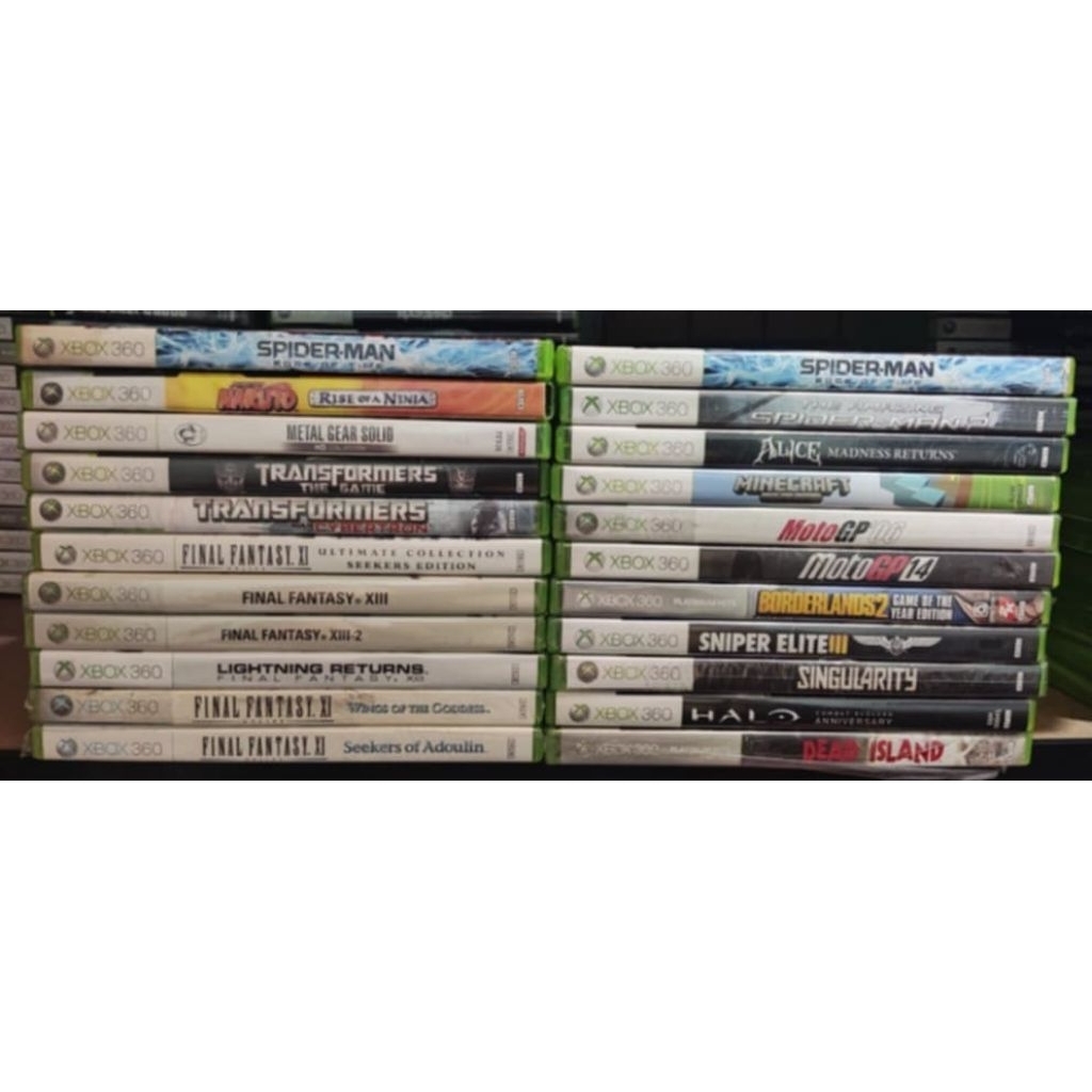 NTSC Xbox 360 Games (Set A) | Shopee Philippines