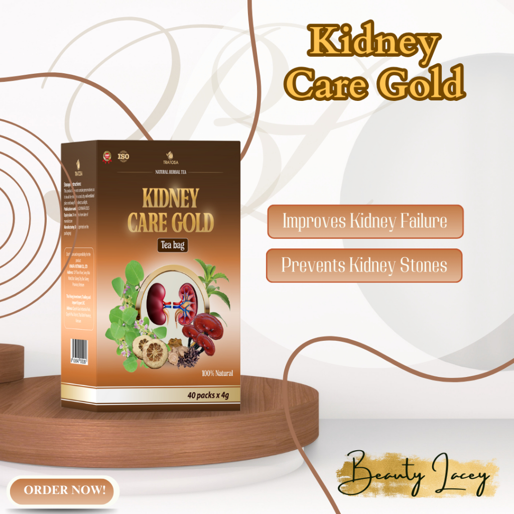 Kidney Care Gold Tea 40 Bags | Kidney Health Support | Kidney Stone ...