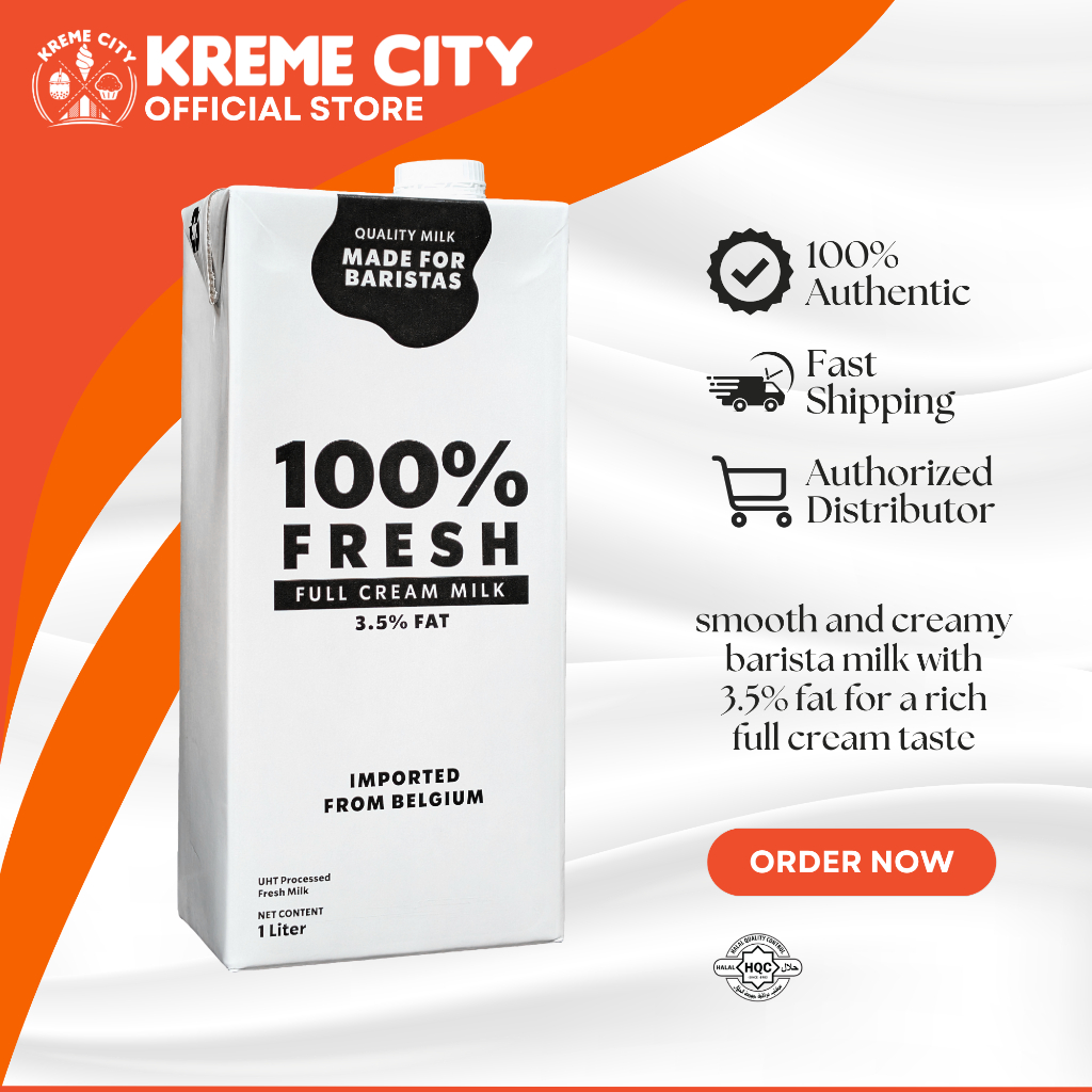 Alaska Barista Milk 100% Fresh Full Cream Milk 3.5% Fat 1L | Shopee Philippines