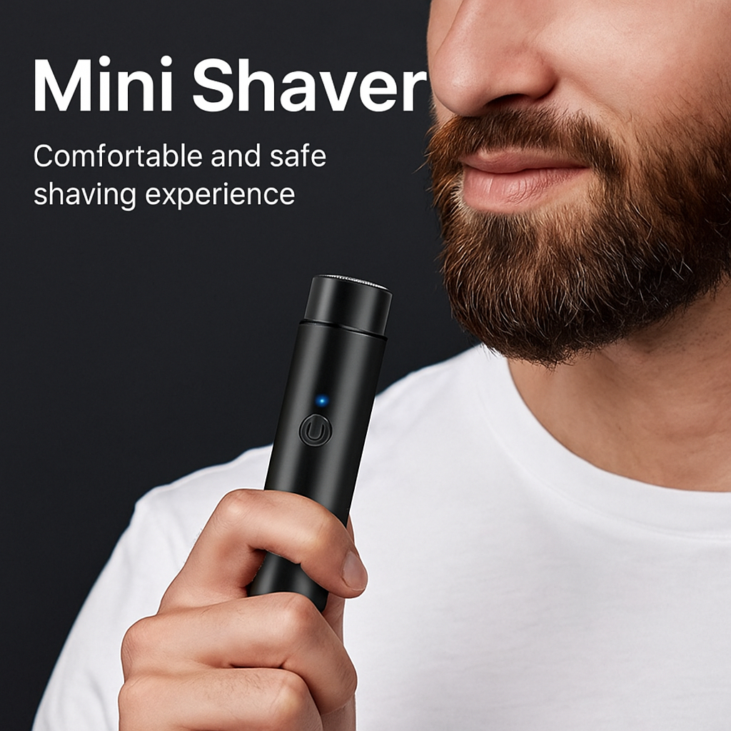 Electric Mini Shaver Razor Pocket Razor for Men USB Rechargeable Best ...