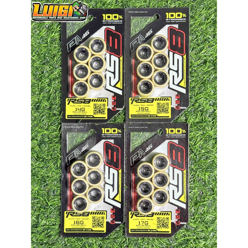 RS8 RACING ROLLER BALL HONDA CLICK / ADV150 / PCX 100% TAIWAN MADE ...