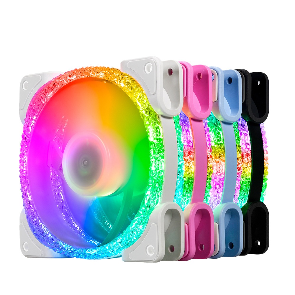 SYCAT S14 PC Fan RGB FAN PC Case FAN 120mm 3 in 1 Kit LED Fan With ...