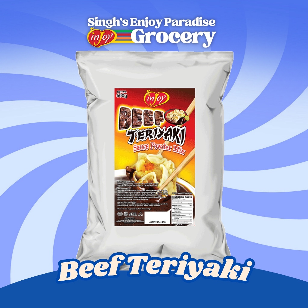 inJoyBeef Teriyaki Sauce Powder Mix 500g | Shopee Philippines