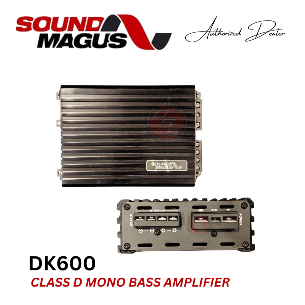 SOUND MAGUS DK600 CLASS D MONO AMPLIFIER | Shopee Philippines