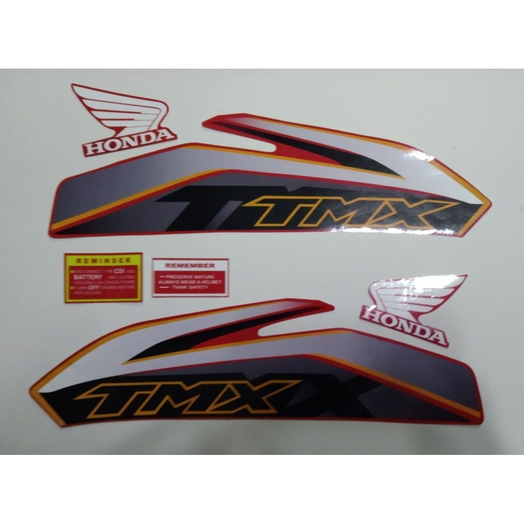 Tmx 155 tank only decals | Shopee Philippines