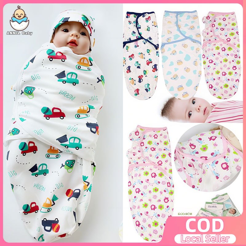 ANNIL Baby Newborn Sleep Sack Swaddle Receiving Blanket Swaddling Wrap ...