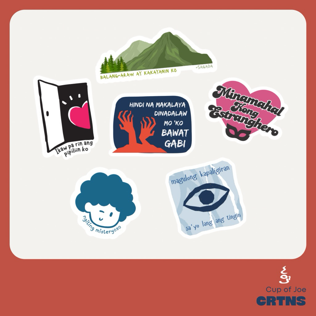 Cup of Joe Stickers | Vinyl Waterproof Matte Sticker | Music OPM Local ...