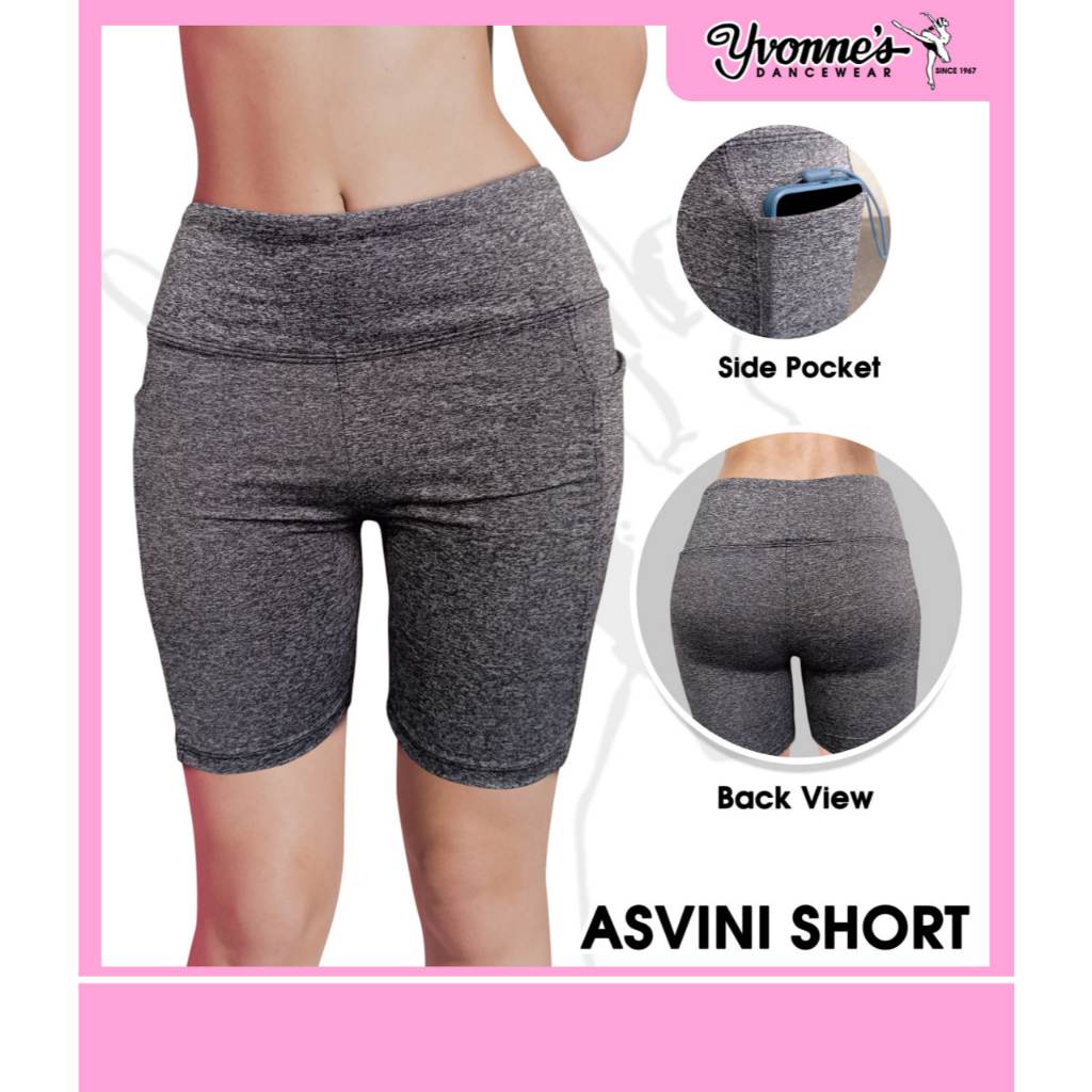 Yvonne's Women's Asvini Spandex Shorts | Shopee Philippines