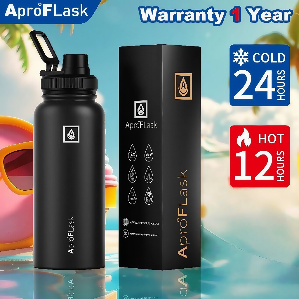 Apro°Flask 22/32oz Tumbler Hot and Cold Wide Mouth Vacuum Insulated ...