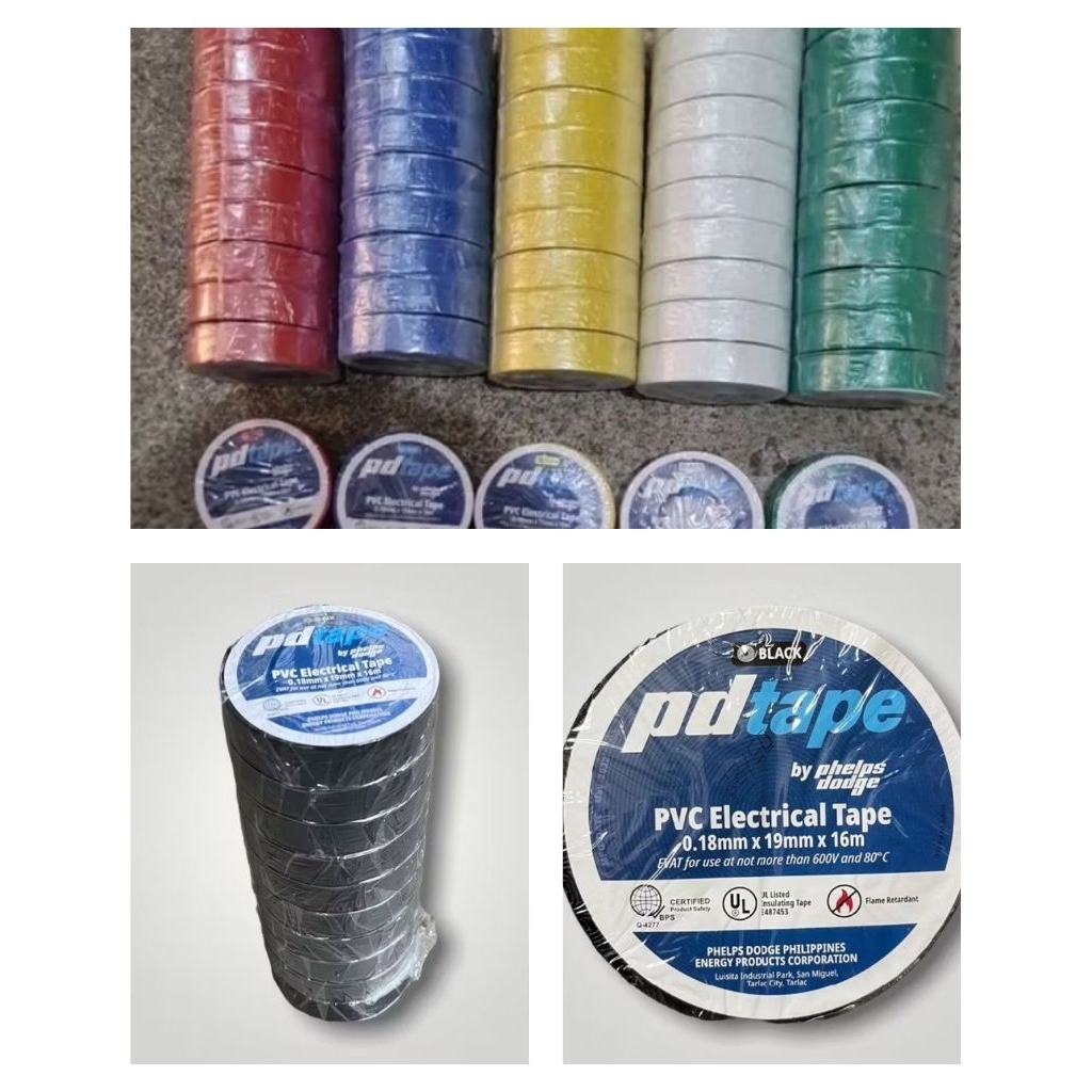 PHELPS DODGE ELECTRICAL TAPE PD GENUINE 16M MADIKIT AT MATIBAY NA ...