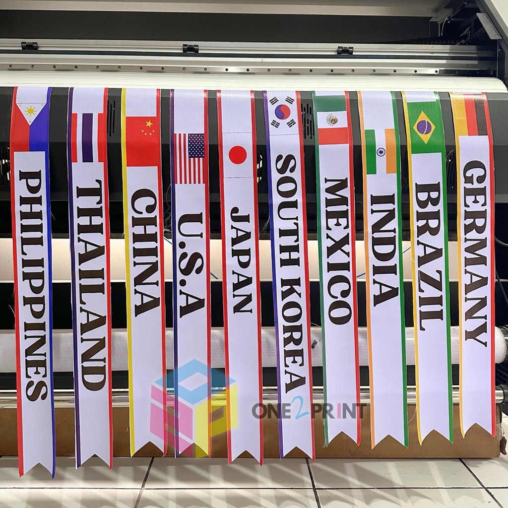 Tarpaulin Sash for United Nations / Buwan ng Wika (Durable & Long ...