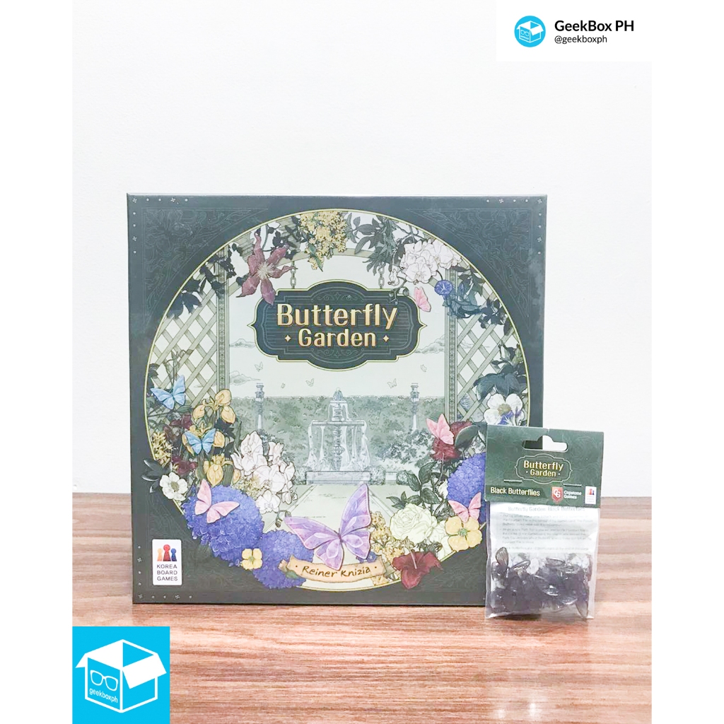 Butterfly Garden (with Black Butterflies Promo) Board Game | Shopee ...