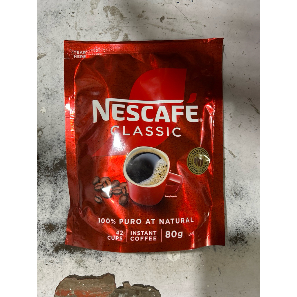 Nescafe Classic Instant 80g | Shopee Philippines