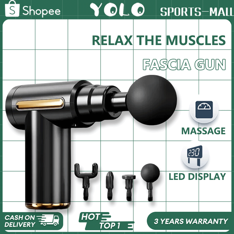 Mini Muscle Massage Gun Compact and Silent Portable Muscle Relaxation ...