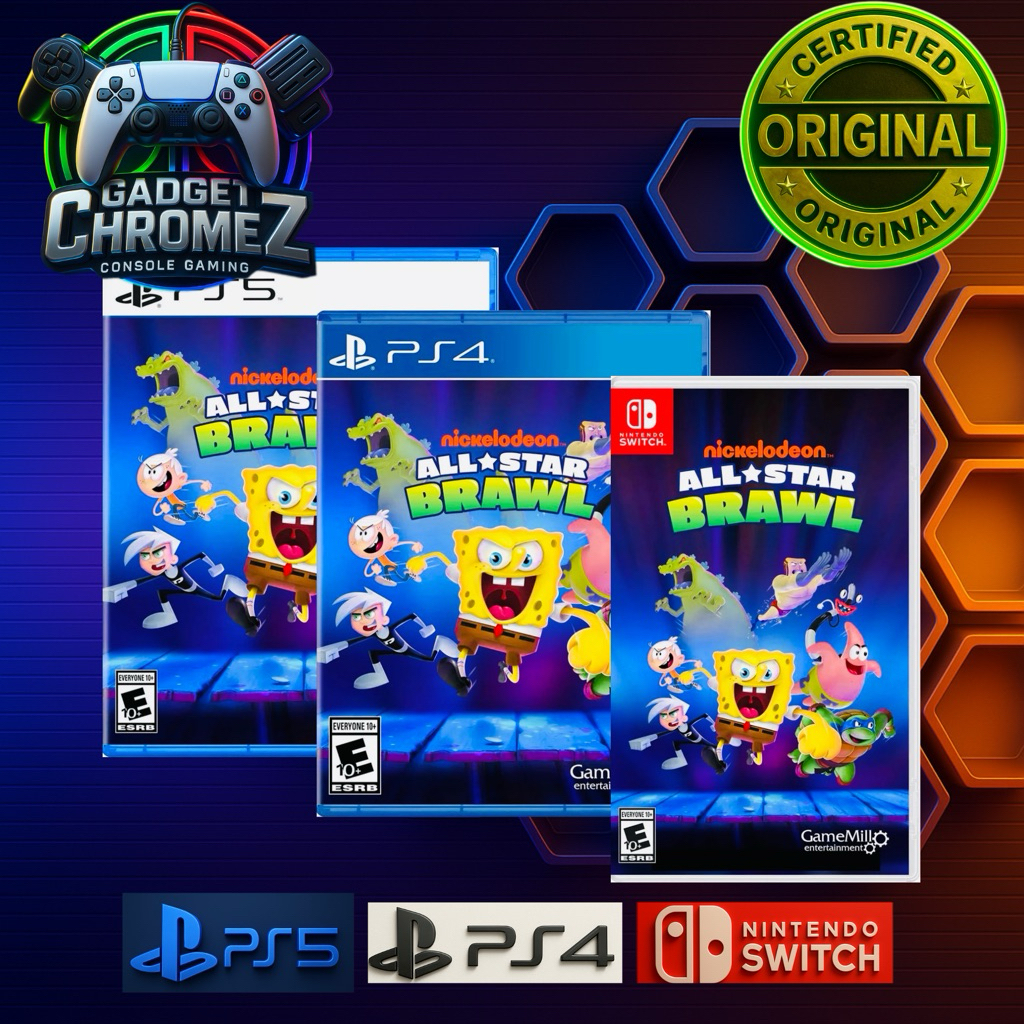 Nickelodeon All Star Brawl | PS5 / PS4 / Nintendo Switch Game ...