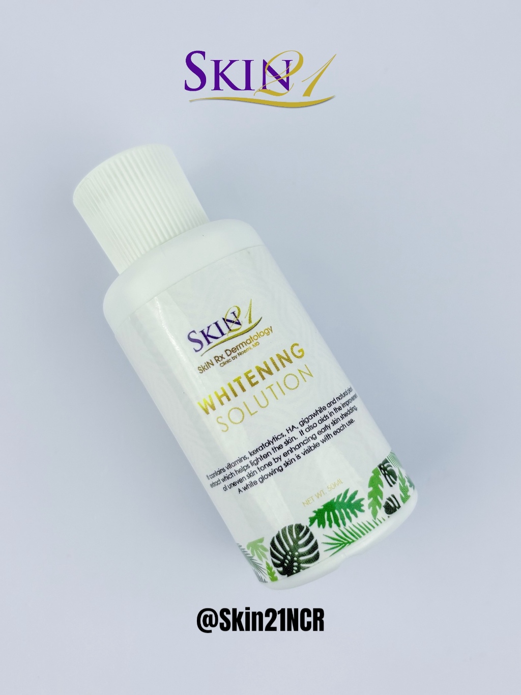 NEW IMPROVED! Skin21 Whightening Solution 60ml | Shopee Philippines