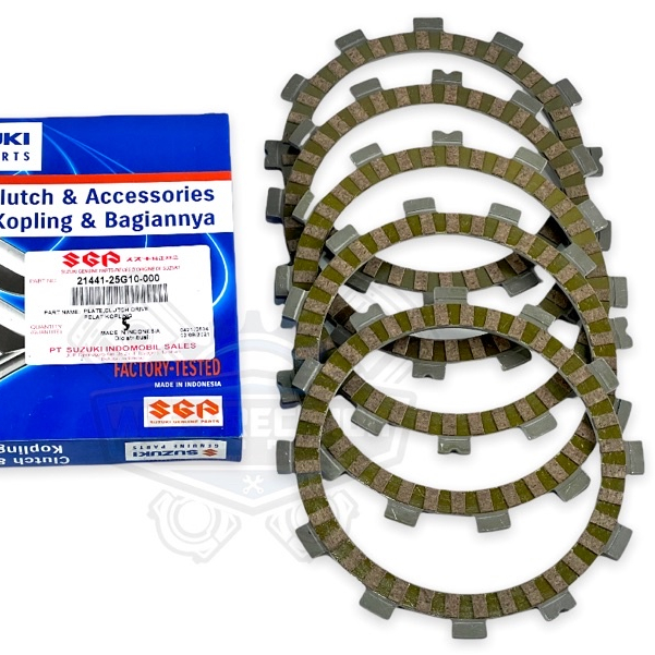 SGP CLUTCH LINING RAIDER 150 Fi/ GSX-S 150/ GSX-R 150 21441-25G10-000 ...