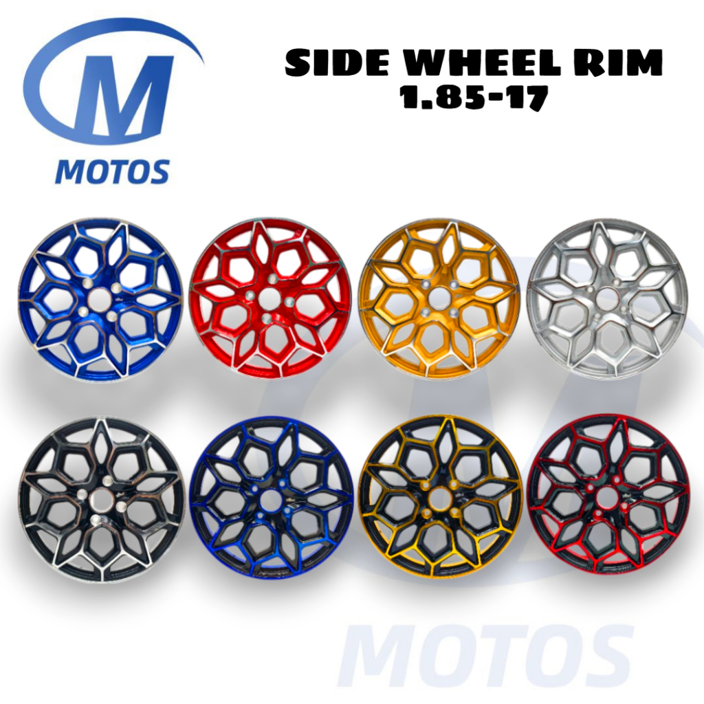 MOTOSPH TRICYCLE SIDE WHEEL MAGS 1.85*17 MAGS RIM FOR MOTORCYCLE LEGIT ...