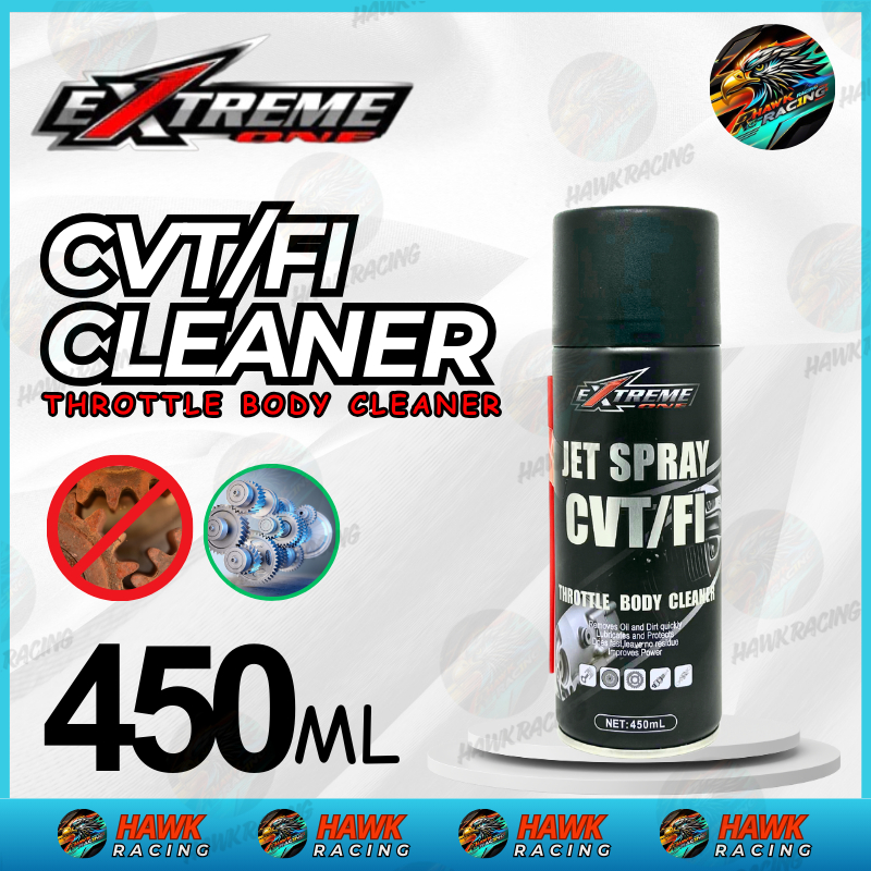 EXTREME ONE CVT/FI Cleaner & Degreaser Jet Spray Throttle Body Cleaner ...