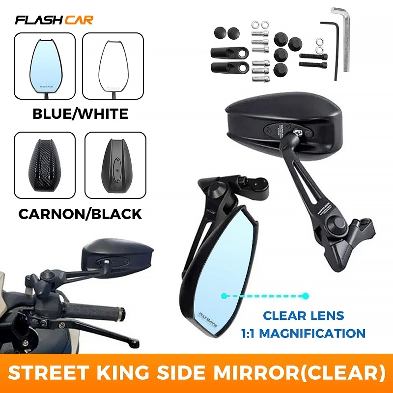 Street King Side Mirror For Motorcycle V3 Honda Click 125i V2 Anti ...