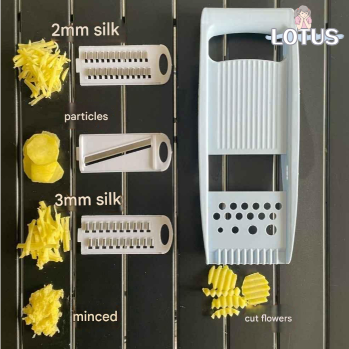 LOTUS Versatile Kitchen tool for Cutting, Peeling, and Prepping Veggies ...