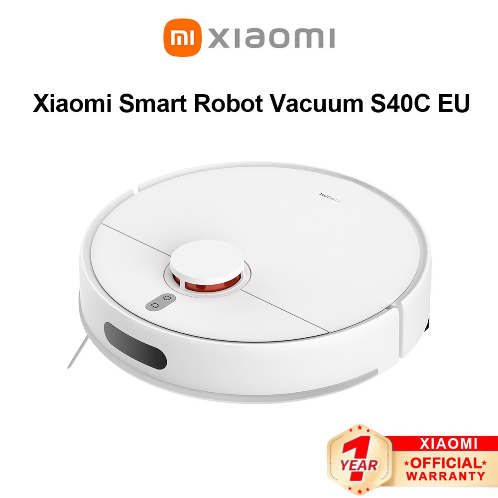Xiaomi Smart Robot Vacuum S40C EU 5000Pa Suction LDS Laser Navigation 2 ...