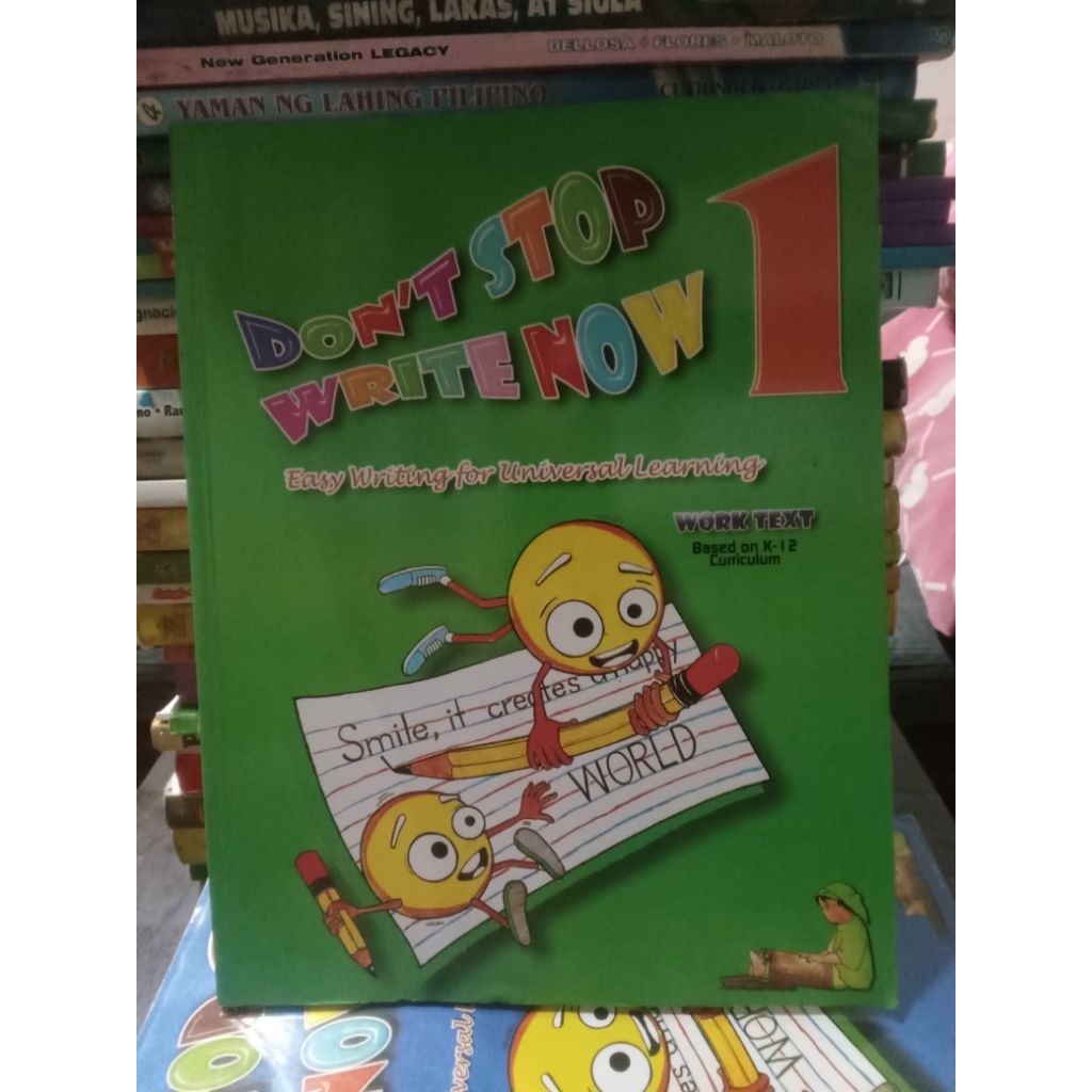 DON'T STOP WRITE NOW 1 (NEW) | Shopee Philippines