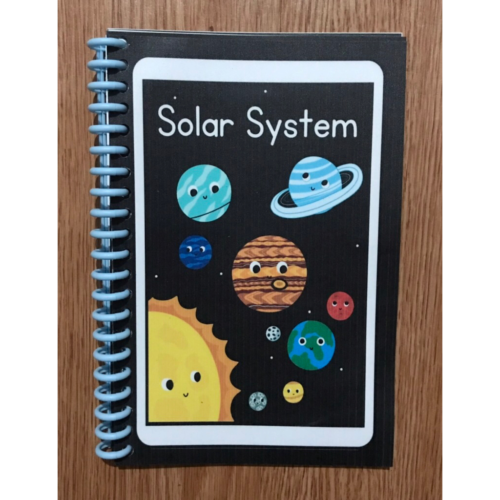 The Solar System Planet booklet educational material | Shopee Philippines