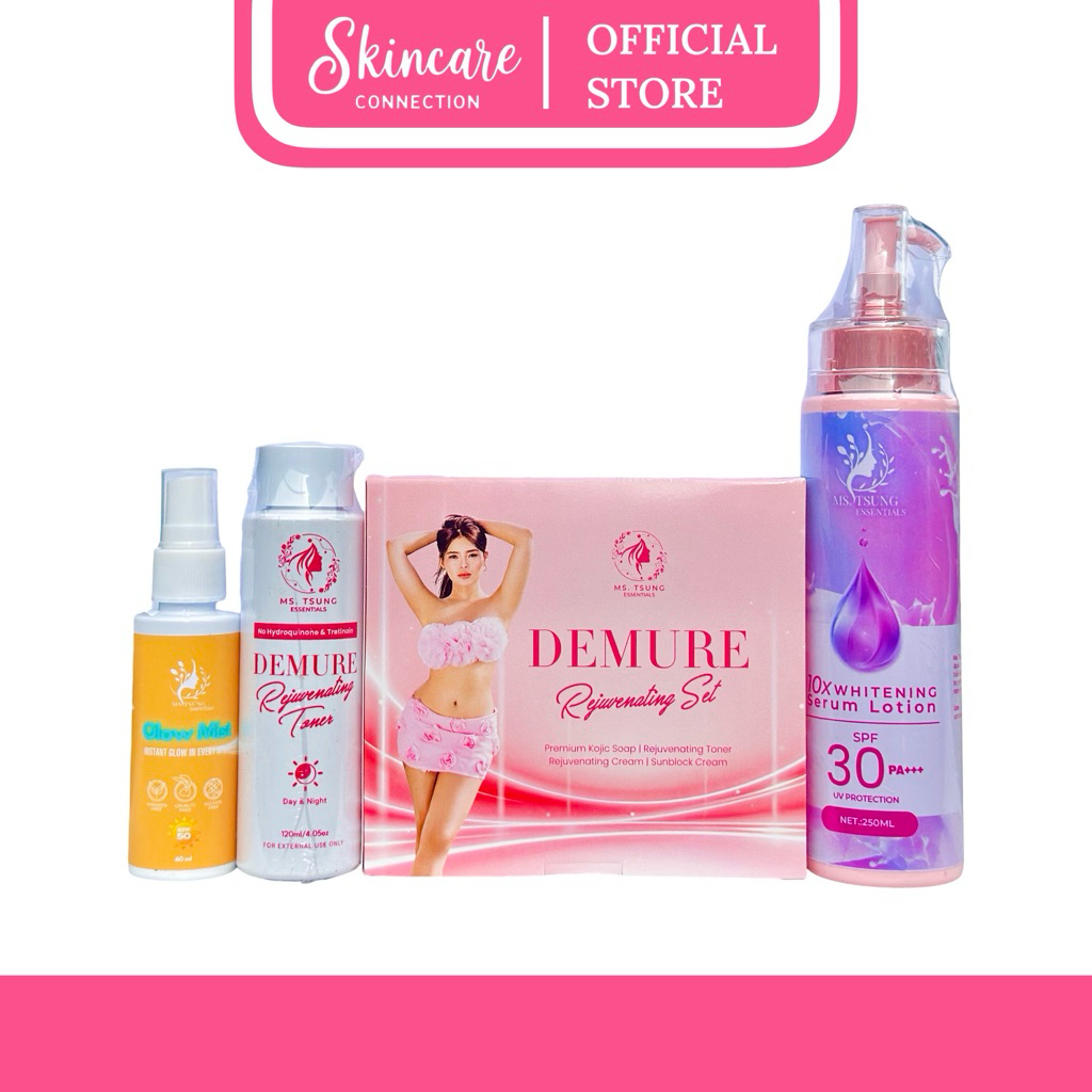 Ms. Tsung Rejuvenating Set - Ms.Tsung Lotion - Ms.Tsung Glow Mist - Ms ...
