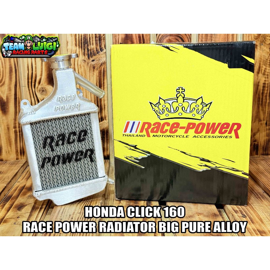 RACE POWER RADIATOR BIG PURE ALLOY CLICK160 / NMAX155 / PCX150 ...